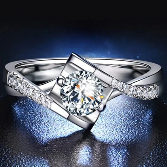 Jewelry | 334 Rhinestone Decor Ring | Poshmark